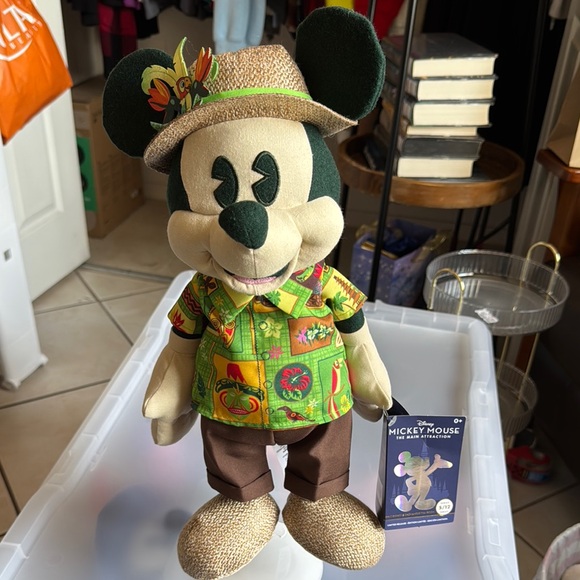 Disney | Toys | Disney Mickey Mouse Tiki Room Plush Toy | Poshmark